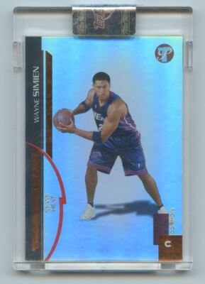 2005-06 Topps Pristine Uncirculated Wayne Simien 081/325 Miami Heat ...