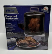 Oster DESIGNER Carousel Rotisserie Model 4783 Vertical Sunbeam NOS Auto ...