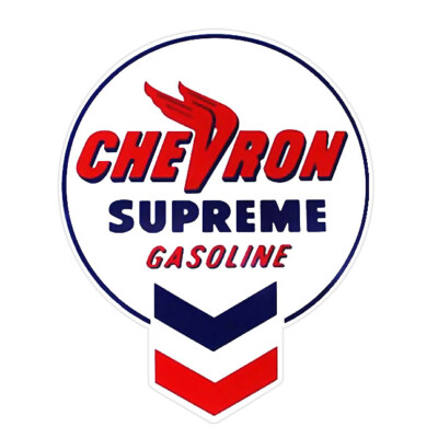Chevron Supreme 12" Water Transfer Decal (DW101) | eBay