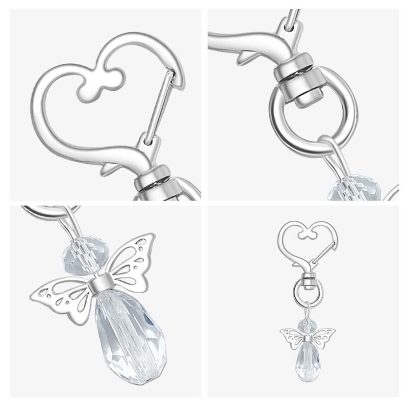 20 pieces Guardian Angel Keychain for Religous Decoration Wedding ...