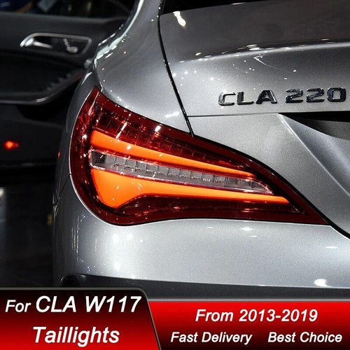 LED Tail Lights Assembly For Mercedes-Benz CLA 2013-2019 Turn Signal ...