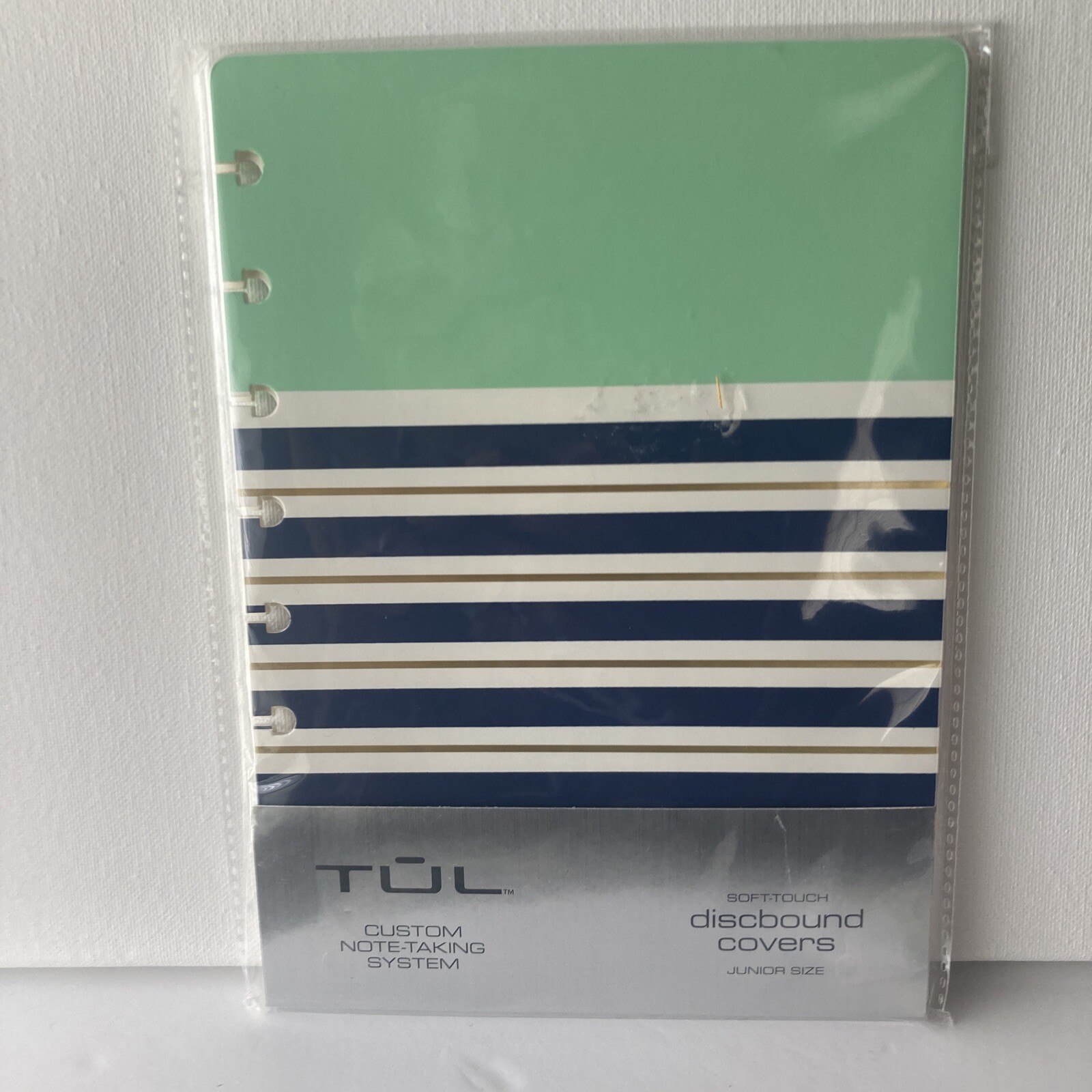 TUL Discbound Notebook Covers, Junior Size, Mint Stripes, Pack of 2 ...