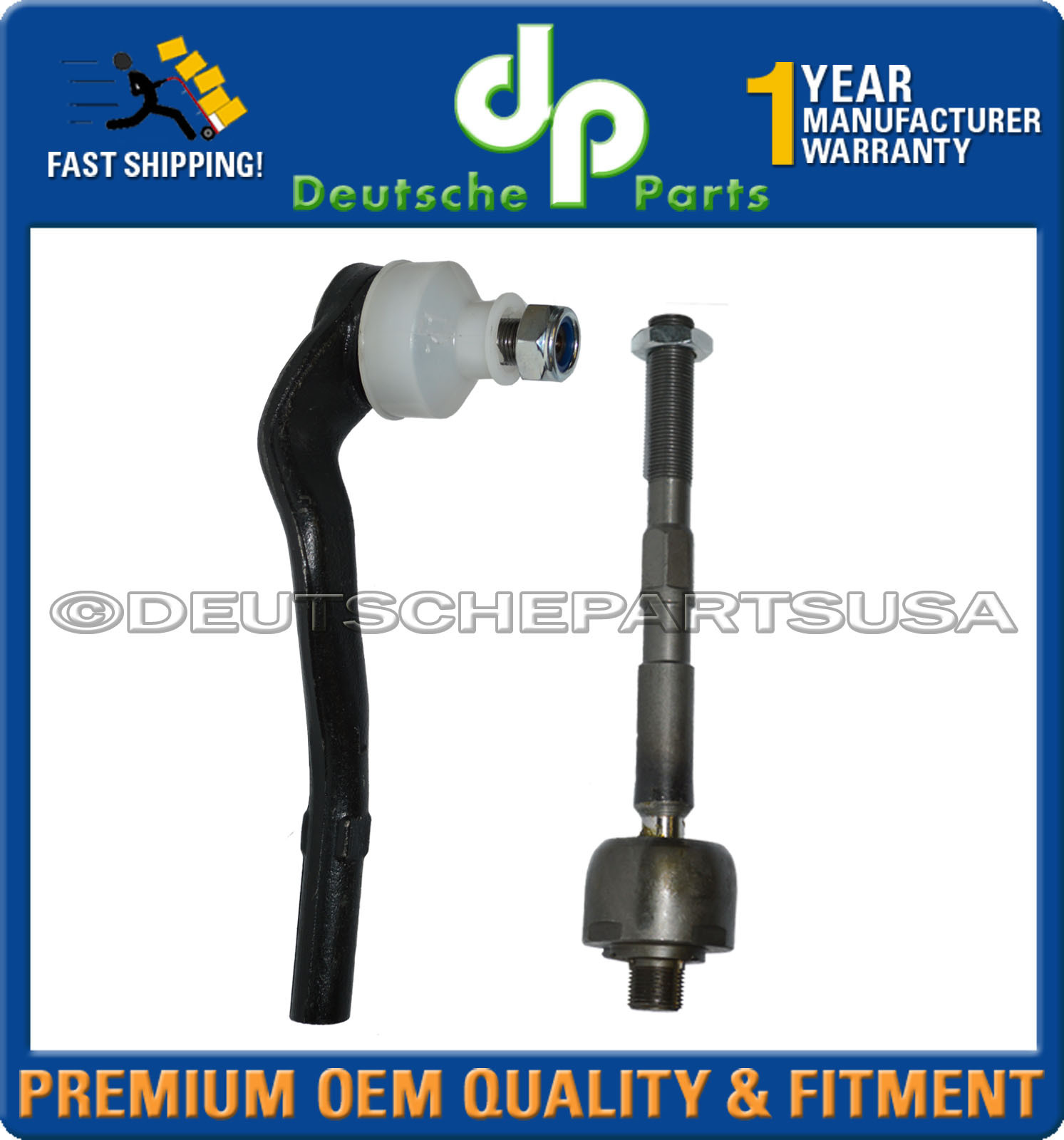 Mercedes W212 E Class Inner Outer Tie Rod End LH RH 2123302203 ...