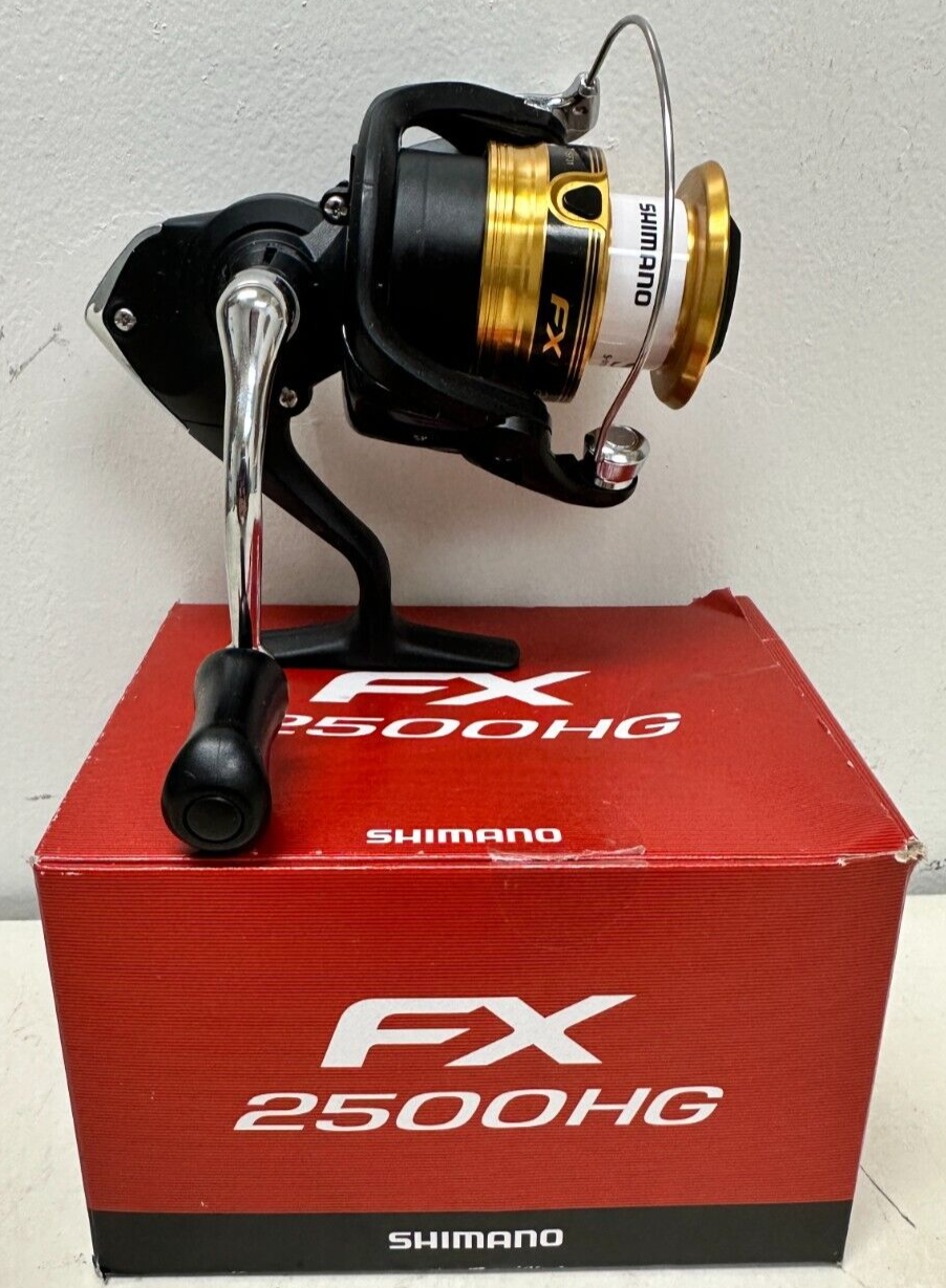 Shimano FX 2500HG Spinning Reel 6.2:1 FX2500HGFC 22255233675 | eBay