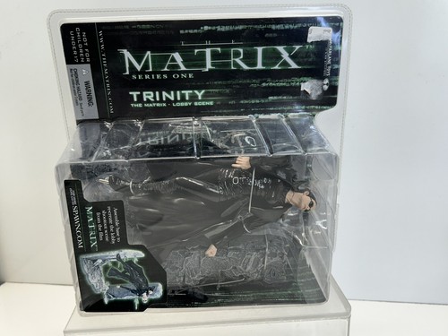 McFarlane Toys Series 1 Matrix Action Figure Trinity Lobby Scene 2003 ...
