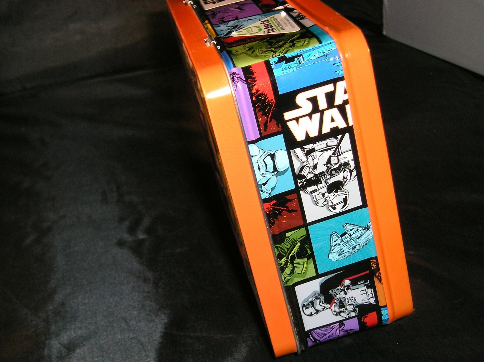 C-162-Vintage lunch box Star Wars The Force Awakens w/R2-D2, C3PO&BB8 ...