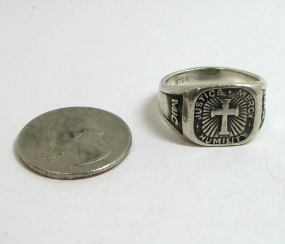 BSD BOB SIEMON DESIGNS Sterling Silver Mercy Humility Justice Men's ...