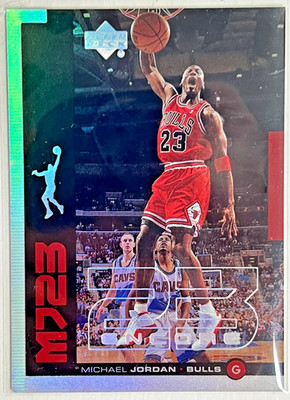 1998-99 Upper Deck Encore - MJ23 Michael Jordan Foil Refractor #M12 | eBay