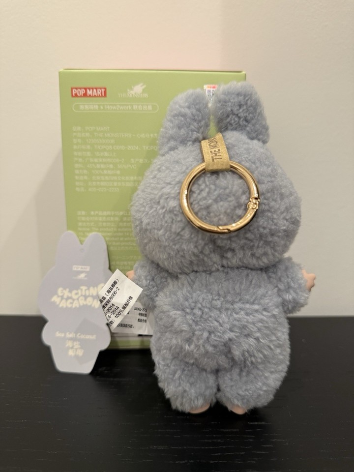 New Authentic POP MART Labubu Monsters Exciting Macaron SEA SALT ...