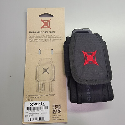 Vertx Tech and Multi-Tool Pouch - BLACK (OD-VTX5140-BK) | eBay