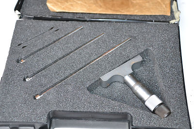 Moore & Wright Depth Gauge Micrometer 0 - 3" Inch 8913 | eBay UK