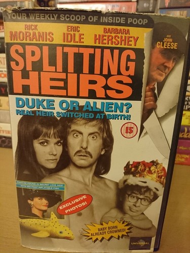 Splitting Heirs ~ Eric Idle ~ BIG BOX EX RENTAL VHS | eBay