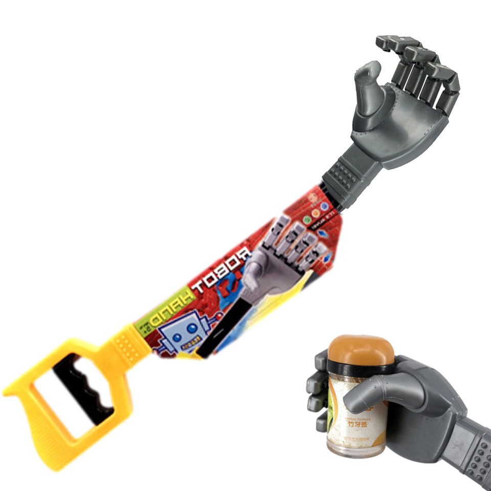 Robot Hand Grabber Robotic Arm Reacher Grab Claw Toy For Kids Birthday ...