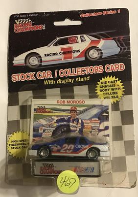 1990 #20 ROB MOROSO CROWN / FAST FARE W/ STP STICKERS & NASCAR #469 | eBay