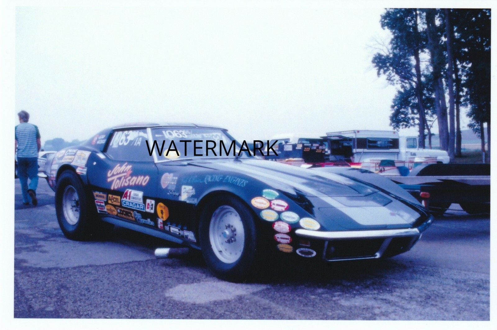 Vintage NHRA Drag Racing-John Tolisano's Corvette Stingray-YORK US30 ...