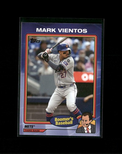 2024 Topps x Chris Berman: Boomer's Baseball #90 Mark Vientos New York Mets | eBay