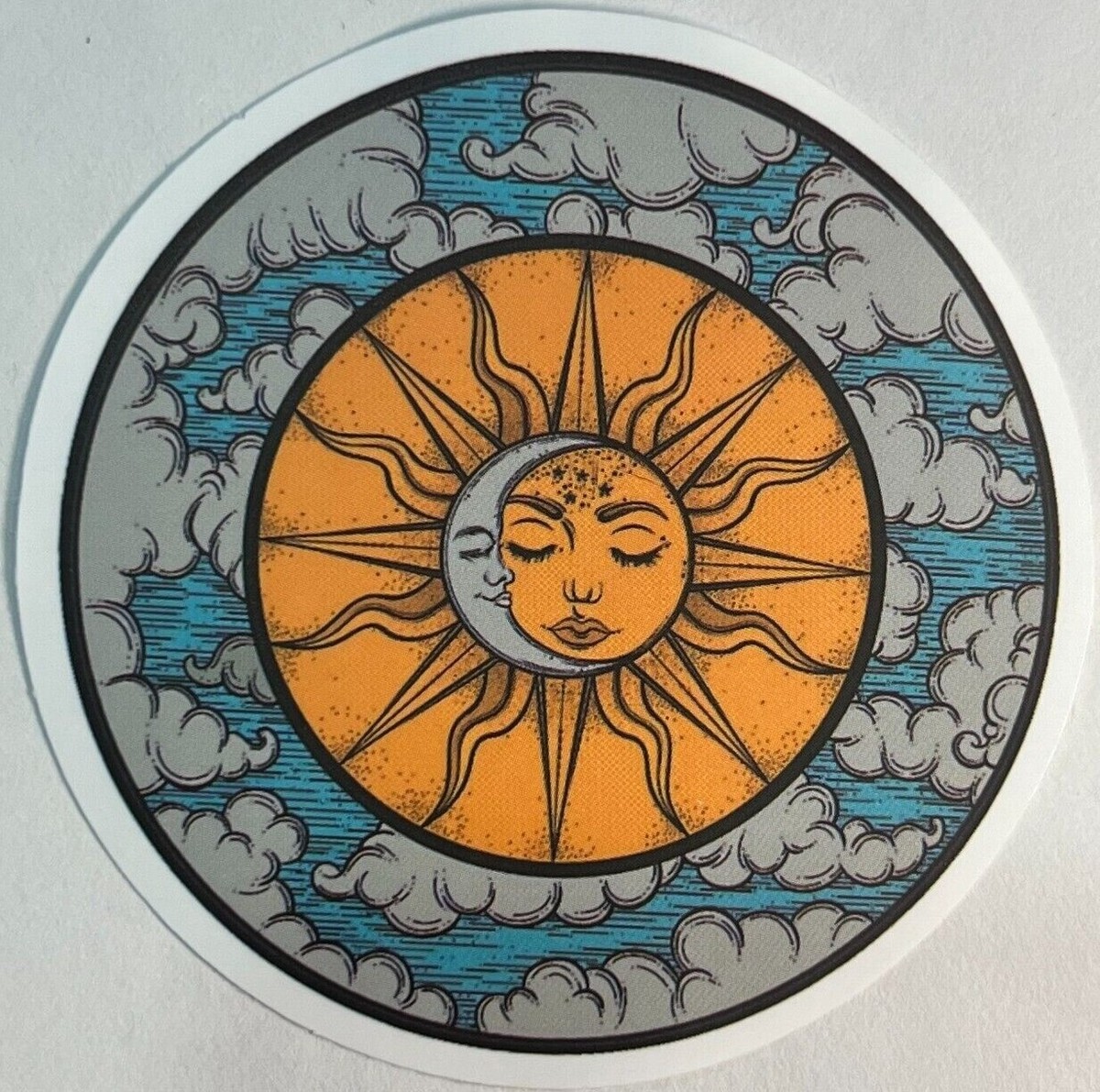 Hippie Sun Art Sun Moon Coastal Decor,sun Moon Framed Art Print,boho