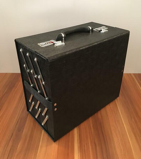 80 Slot Luxurious Black Eyeglasses Optical Glass Storage Organizer ...