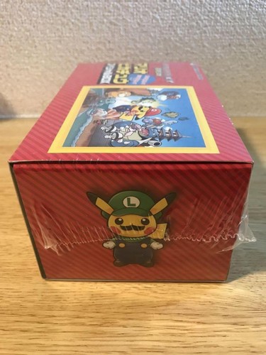 Pokemon Card Mario Pikachu Special Box Sealed Japanese Center TCG XY ...