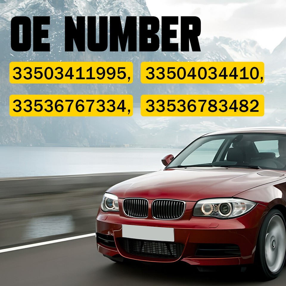 2Pcs Rear Shock Absorber Dust Cover Kits 33503411995 For BMW 1 3 Series ...