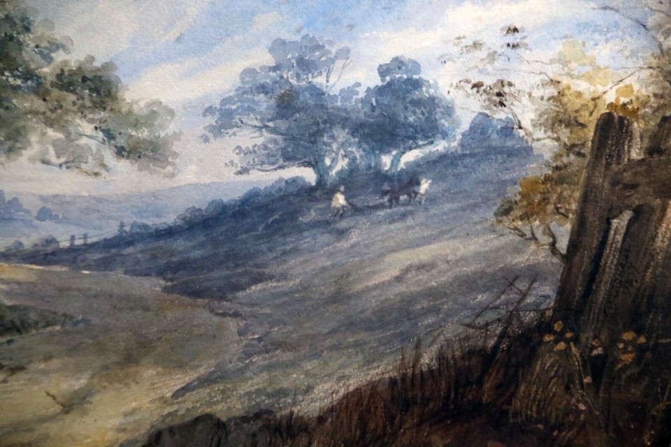 ANTIQUE WATERCOLOUR ENGLISH ARTIST CHARLES MARSHALL | eBay Australia