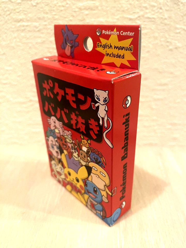 Pokemon Old Maid Card Deck Playing Card BABANUKI #1 Pokemon Center ...