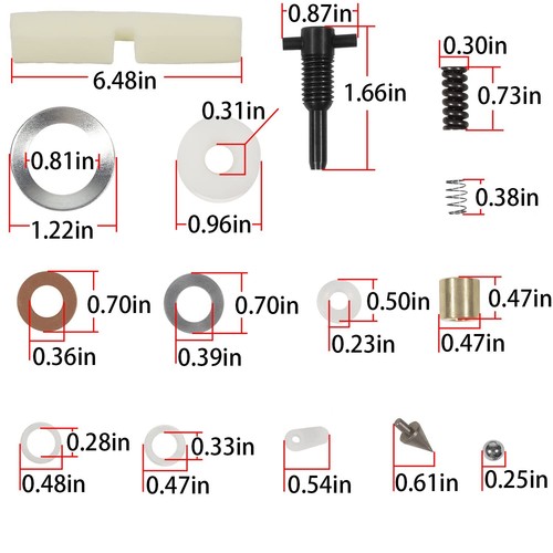 20 or 22 ton Air Bottle Jack Master Repair Kit- Hydraulic and Air Motor ...