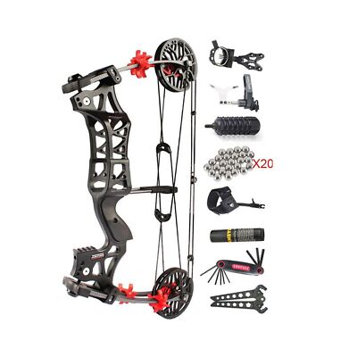 Compound Bow Kit, Dual-Purpose Compound Bow, Stell Ball Compound Bow ...
