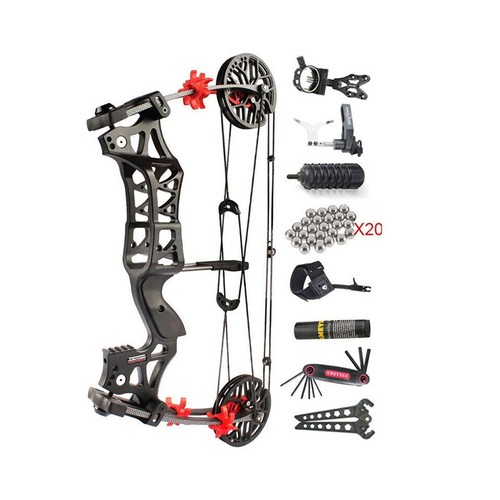 Compound Bow Kit, Dual-Purpose Compound Bow, Stell Ball Compound Bow ...