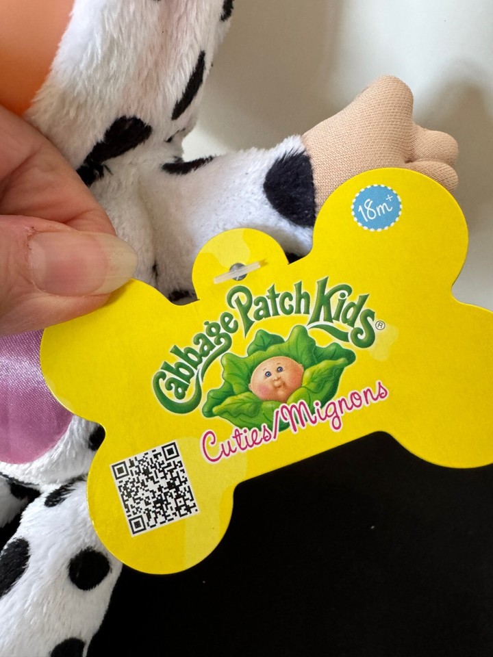 Cabbage Patch Kids Cuties Farm Friends Clara Cow Plush CPK Toy 9" | eBay