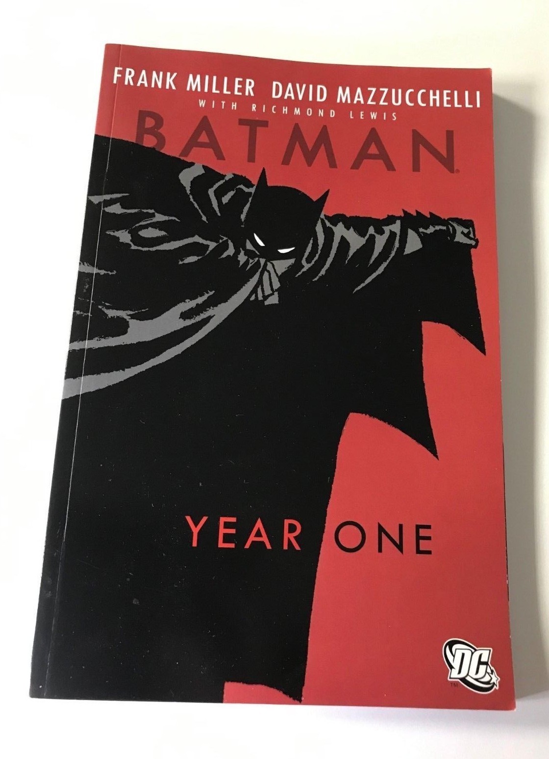 BATMAN YEAR ONE BY FRANK MILLER, DAVID MAZZUCCHELLI with Richmond Lewis ...