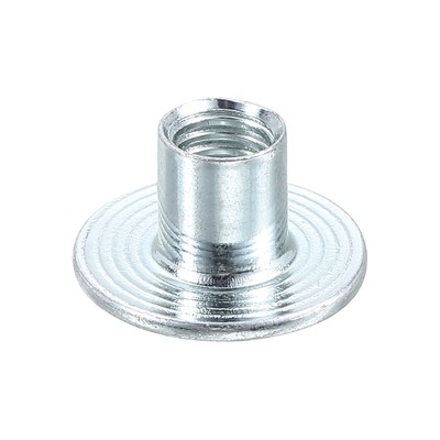 M8 T-nuts, 12pcs Carbon Steel Tee Nut Round Base Weld Nut 12mm Height ...