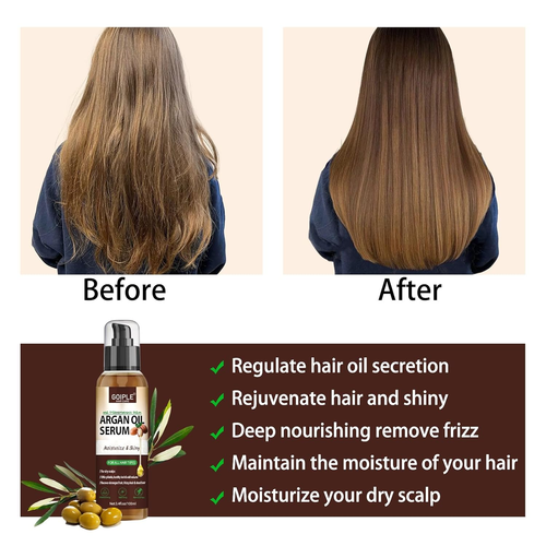 Argan Protein Hair Oil Serum Argan Oil Styling & Moisturizing Oil ...