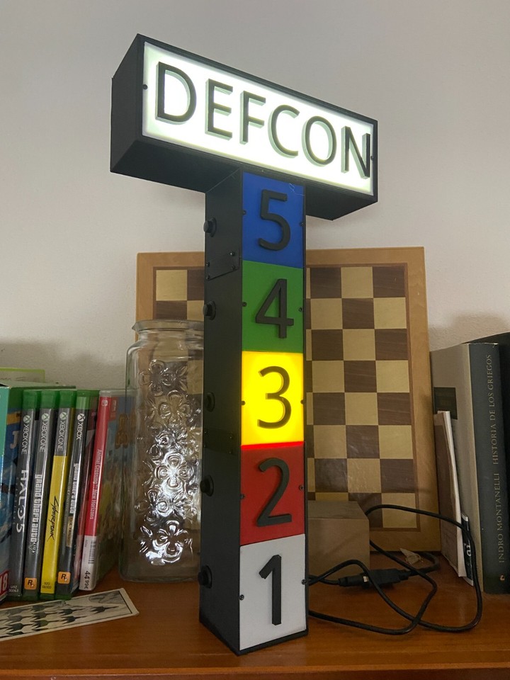 Defcon Wargames Sign | eBay