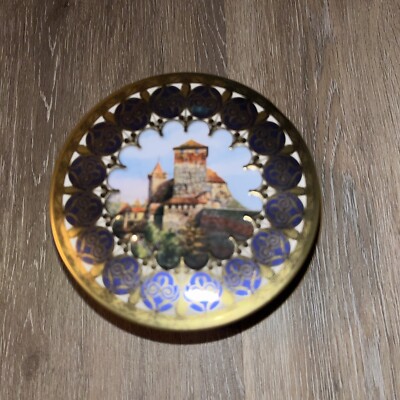 Vintage Gottfried Wicklein Cookie Tin Canister Germany empty | eBay