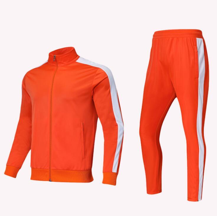 New Adult TrackSuit Running Training Suit Men sport set jogging Fitness ...