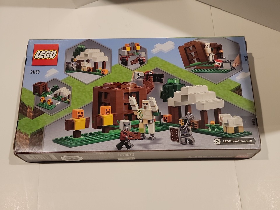 LEGO The Pillager Outpost Minecraft 21159 Building Kit Playset Retired ...