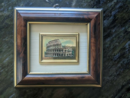 New Lot of 2 Pictures Rome Italy St Peter's Cathedral Colosseum | eBay