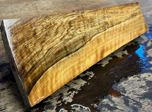 MARBLE CAKE TIGER STRIPED English Walnut Gunstock Stock Blank Shotgun ...