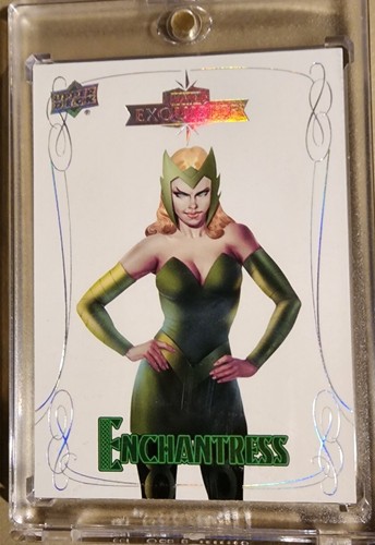 Enchantress 2016 Upper Deck Marvel Gems Exquisite Card #7 Silver #/199 ...