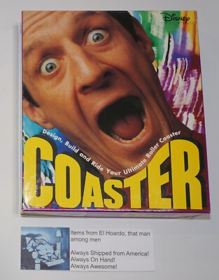 Coaster Disney Software 1993 Vintage Big Box PC Computer Video Game In ...