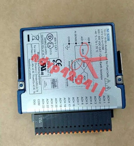 1PCS Used National Instruments NI 9206 NI-9206 Isolated Analog Input ...