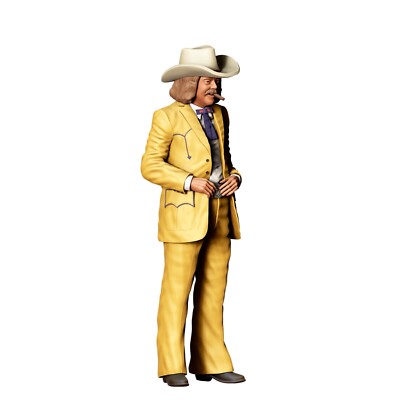 Smokey and the Bandit Little Enos Resin 3d printed Unpainted Figure ...