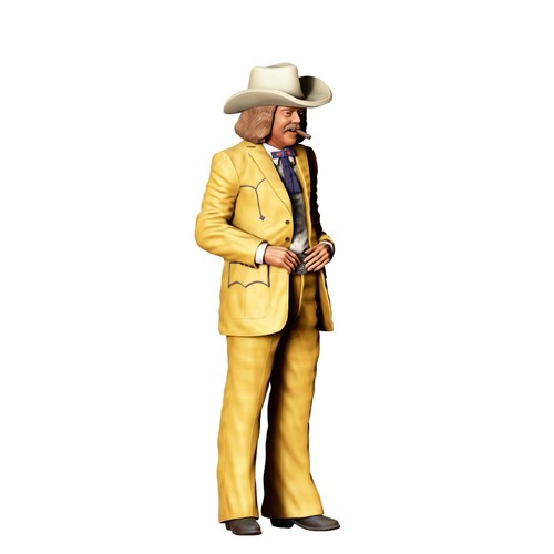 Smokey and the Bandit Little Enos Resin 3d printed Unpainted Figure ...