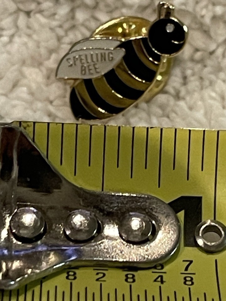 Spelling Bee Award Incentive Bumble Bee Insect Bug Lapel Pin | eBay