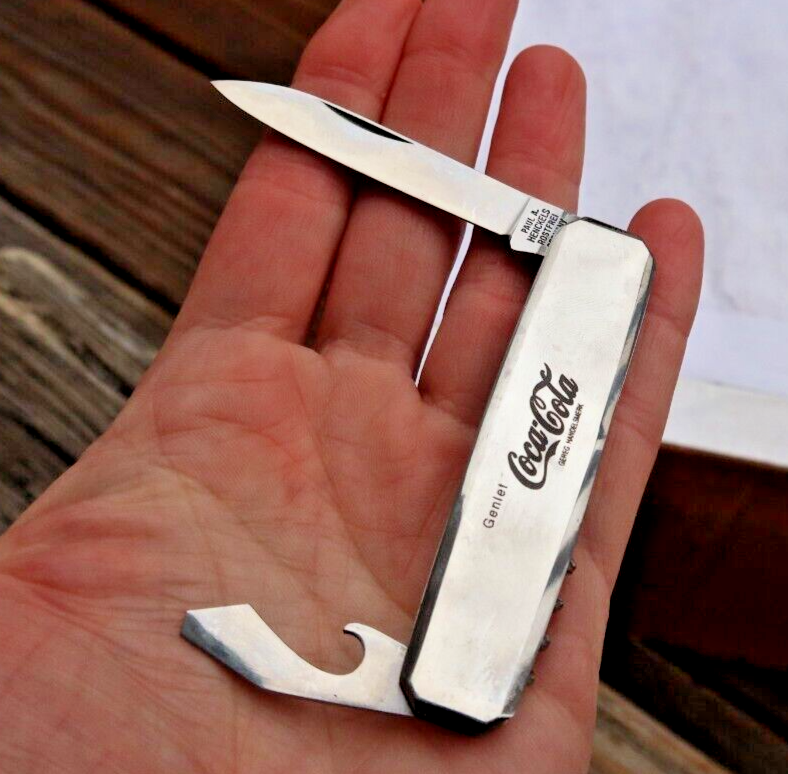 Vintage Coke Coca-Cola Soda Folding Pocket Knife Paul A. Henckels ...