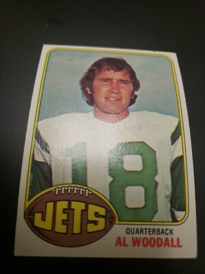 Al Woodall New York Jets 1976 Topps #118 | eBay
