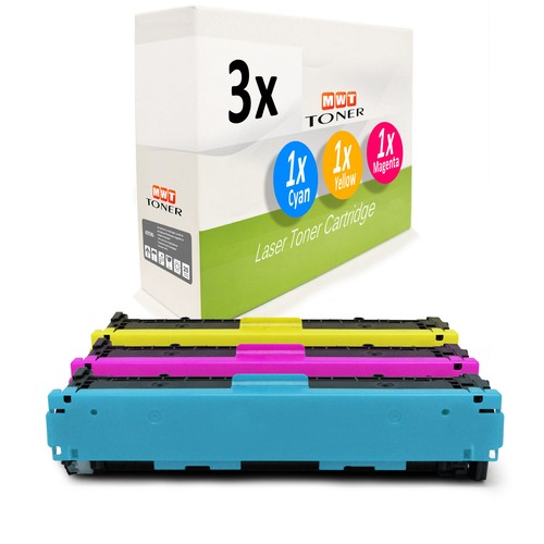 3x MWT Patrone Alternative f r HP CE321A CE322A CE323A 128A CE321A ...