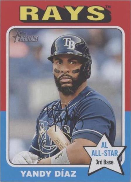 2024 Topps Heritage Mini - Yandy Diaz #230 for sale online | eBay