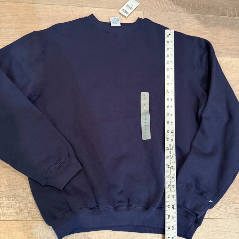 OLD NAVY MENS BASIC NAVY BLUE CREW NECK SWEATSHIRT NEW SMALL | eBay